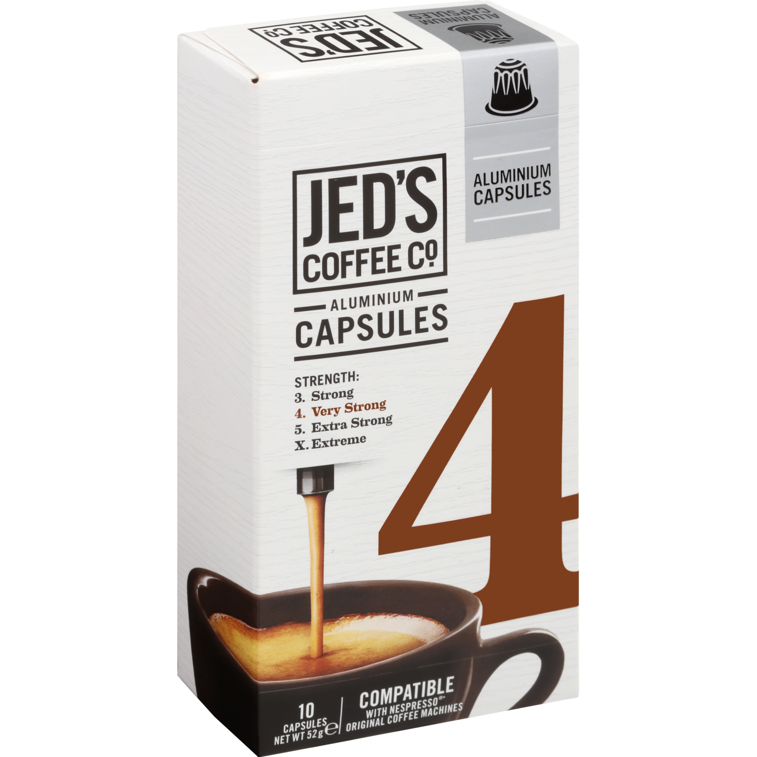 Aluminium Capsules | Jed's Coffee